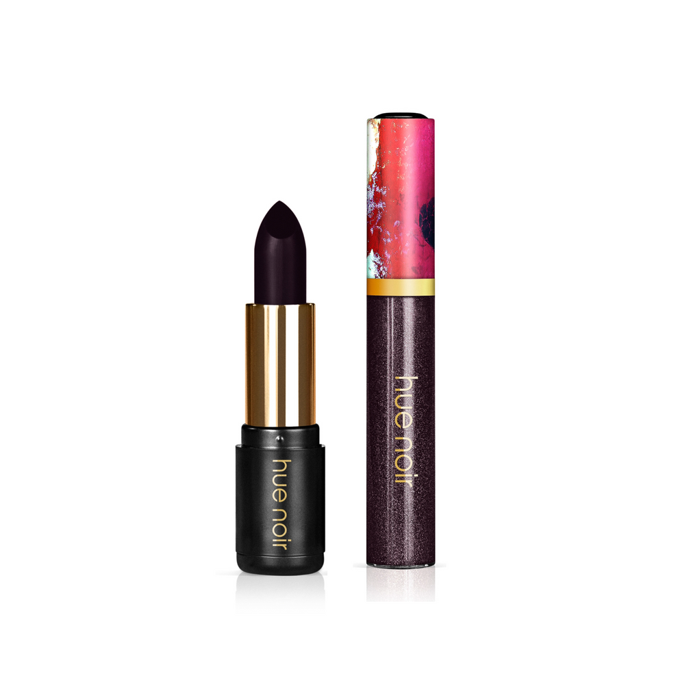 Lip Set | Deep Berry Perfect Pout Lip Combo – Hue Noir Cosmetics